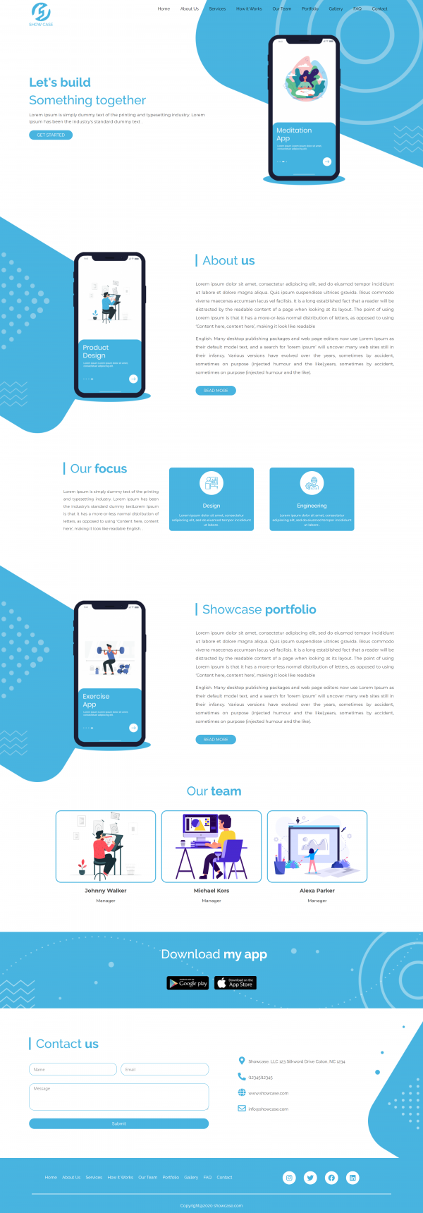 Скачайте шаблон AppLanding для мобильных приложений - создайте профессиональную страницу ...
