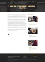 Скачайте Bazso - шаблон Elementor для барбершопов | Шаблоны Elementor | Ekshen